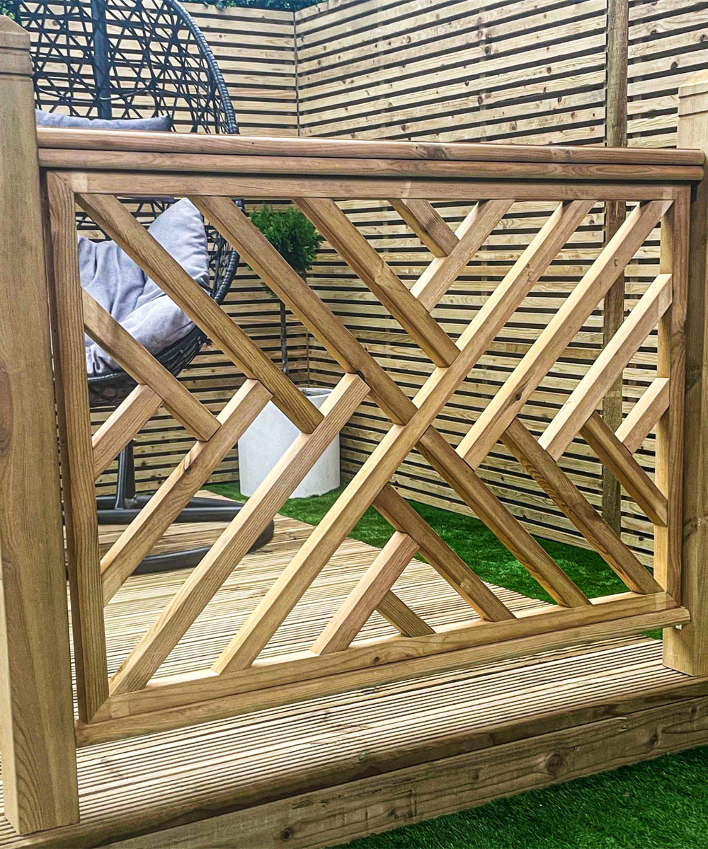 Panels For Decking | Decking Handrail Panels | Buy Online