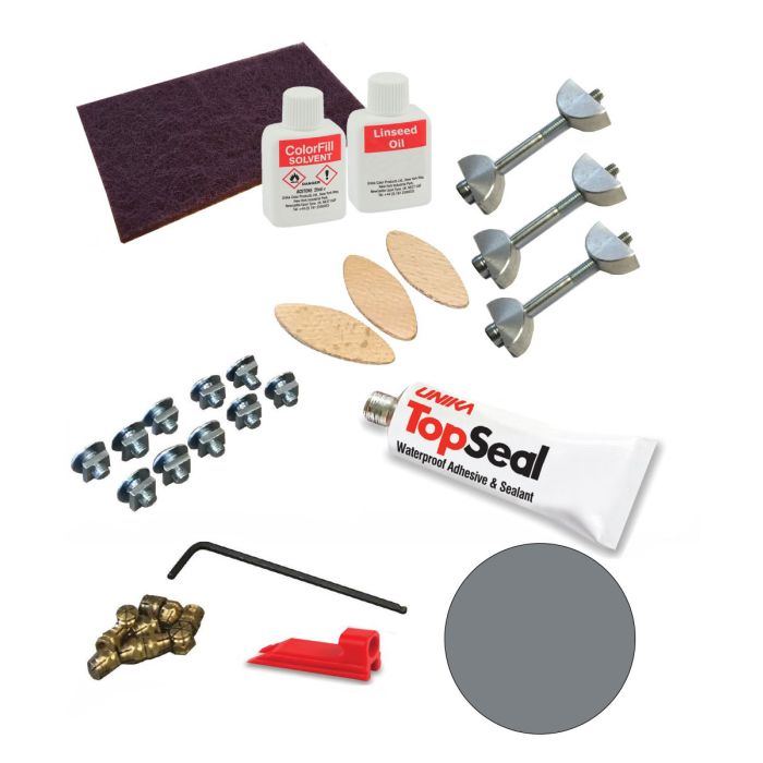 Zenith Compact Laminate Fixing Kit - Caldeira