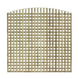 Arched Top Trellis Panel 50mm Gaps