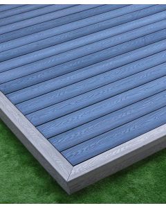 Fully Finished Charcoal Decking Kits With Contrasting Edges - Fully ...
