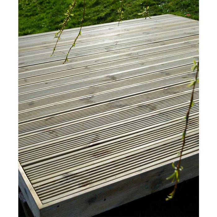 1.8M X 2.4M Deluxe Decking Kit (No Handrail) | Savoy Timber