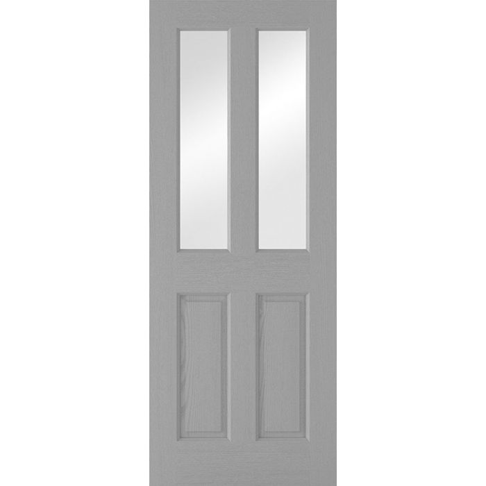 1981 x 686 x 35mm (27") LPD Internal Textured 2 Panel 2 Lite Grey ...