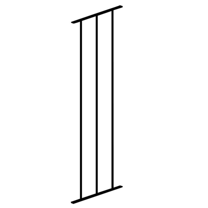 Military Metal Deck Panels Burbage Nova Decking Fence Panel | Garden