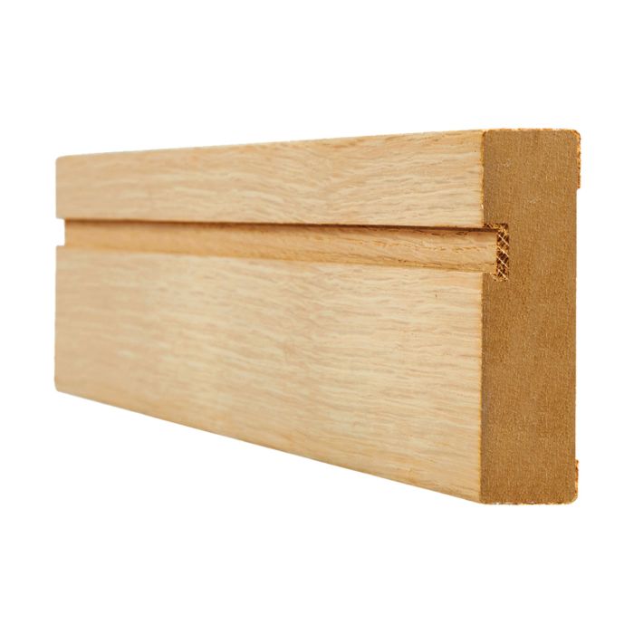 LPD Oak Architrave Single Groove - 2200 x 70 x 18mm