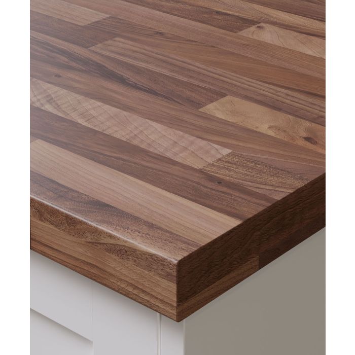 OPTIONS Plus Warm Walnut Postformed Worktop