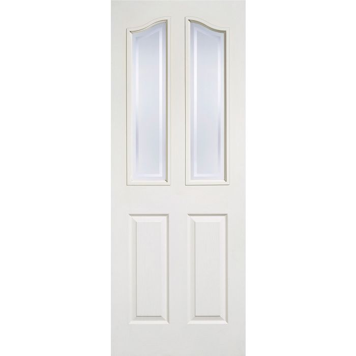 LPD Internal Mayfair 2 Panel 2 Lite Glazed Door