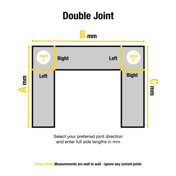Double Solid Worktop Jointing Fabrication Service | Best Price