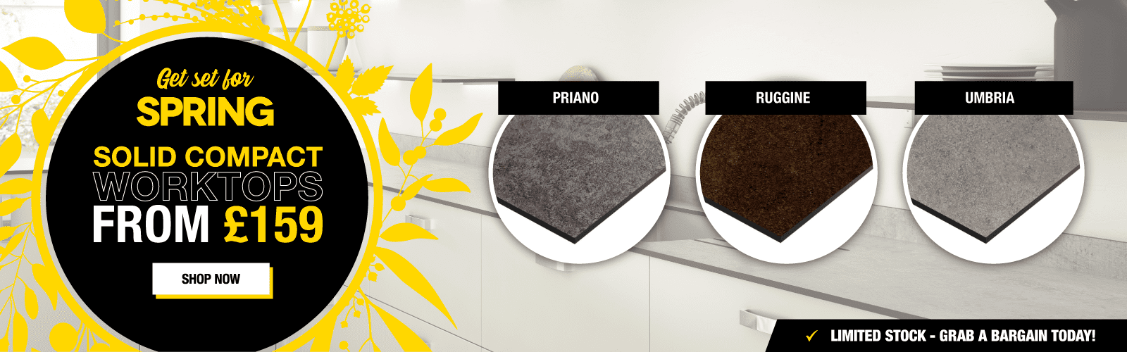 Kitchen Worktops | Buy Online | Great Value | Savoy Timber