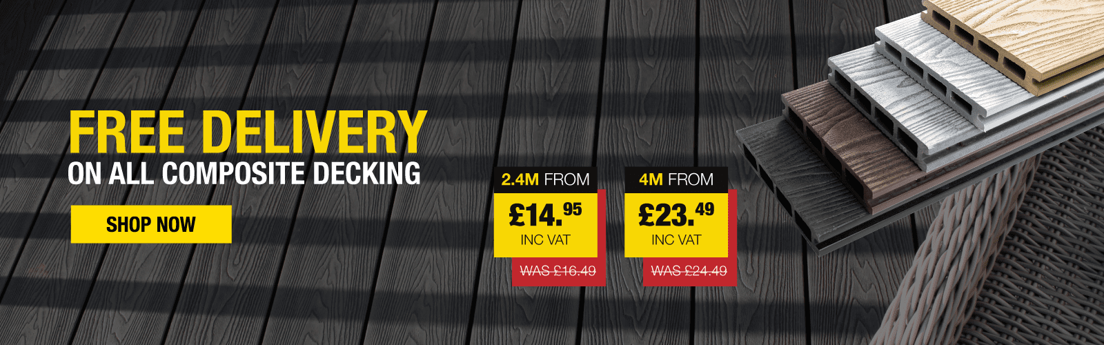 Composite Decking | Composite Decking Boards | Low Prices